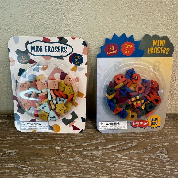 Target | Accessories | New Bullseyes Playground Alphabet Mini Erasers ...